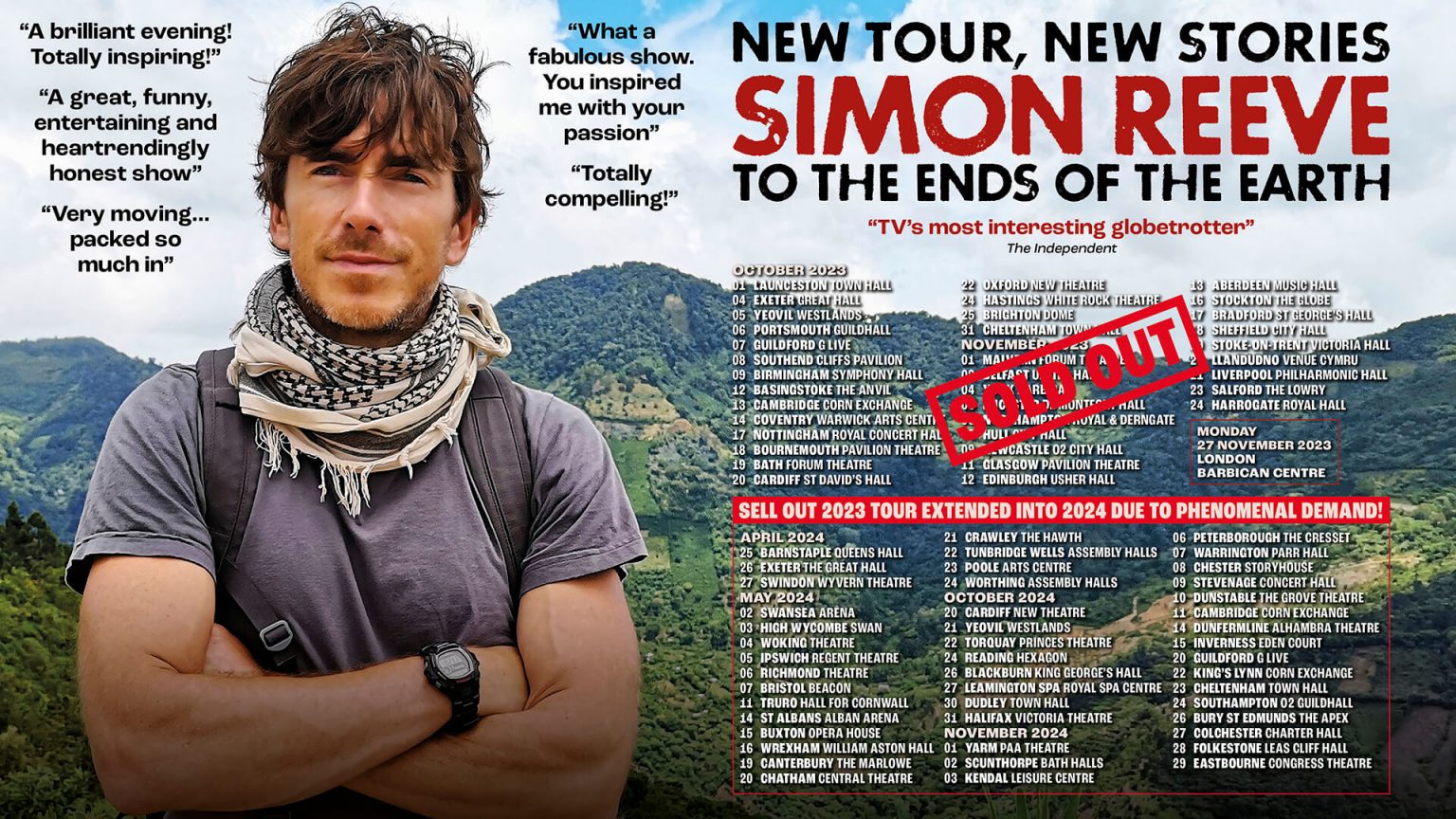 Simon Reeve – No Third Entertainments